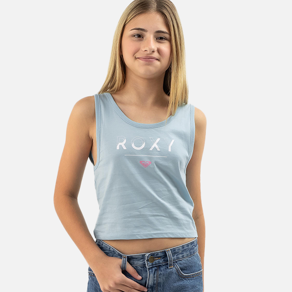 Roxy Happier Than Ever Tank - Clear Sky | Propaganda Streetwear & Skate ...