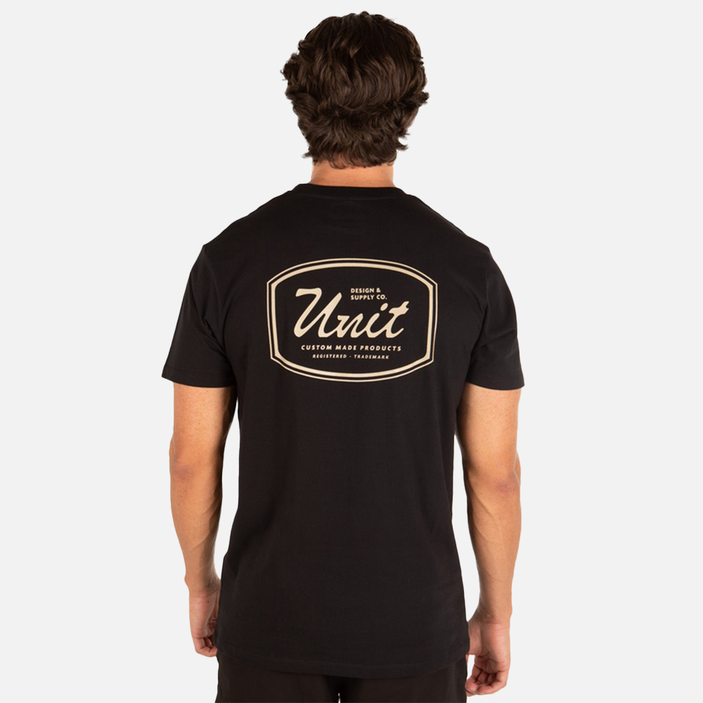 Unit Mack Tee - Black – Propaganda Streetwear & Skate